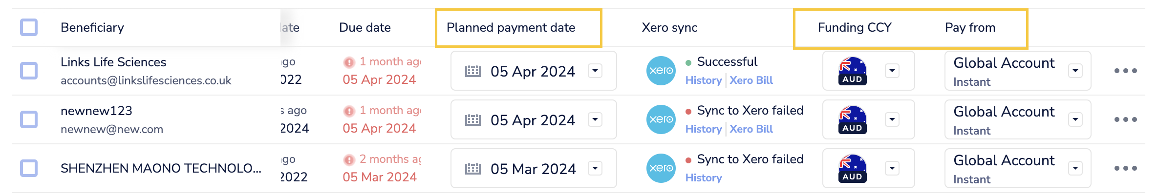 How do I create a payment?